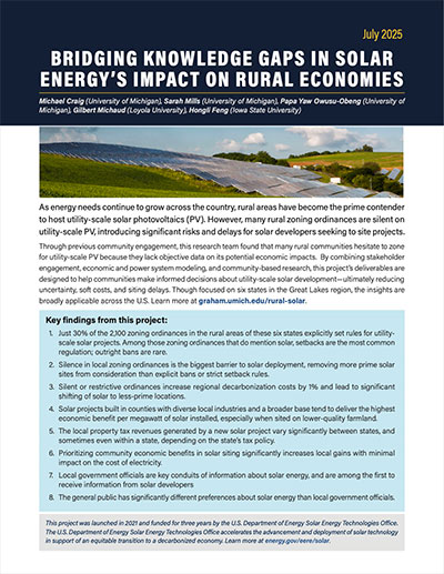 About the Project | Graham Sustainability Institute